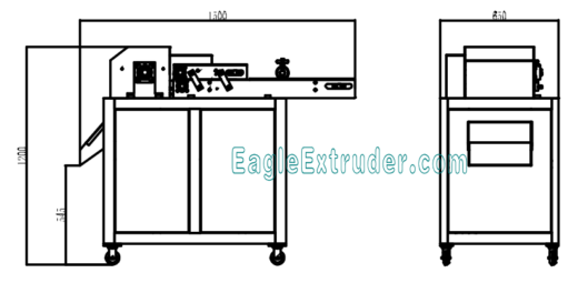 Tube shape cutting machine - Jinan Eagle Food Machinery Co., LTD